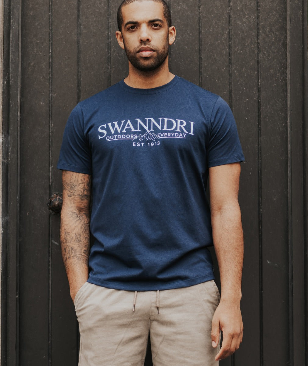 Swanndri Traverse Print Tshirt – Cooneys Clothing & Footwear