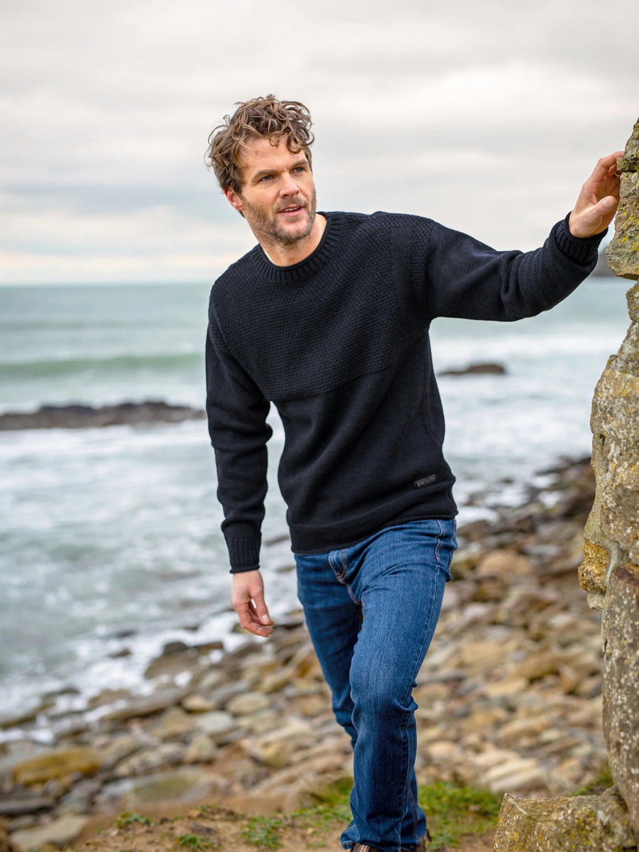 Brakeburn Guernsey Jumper – Cooneys Clothing & Footwear