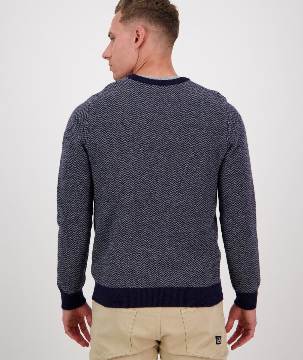 Swanndri Portside Herringbone Crew – Cooneys Clothing & Footwear